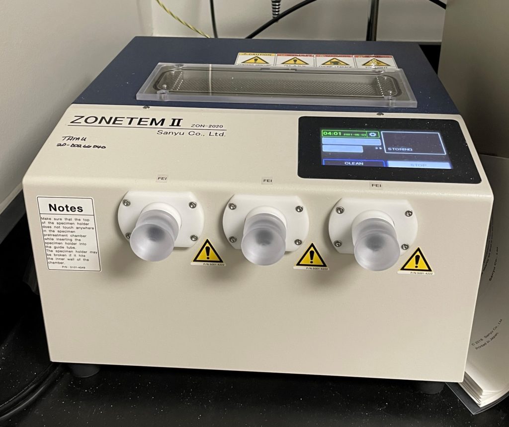 FEM and TEM Plasma Cleaner